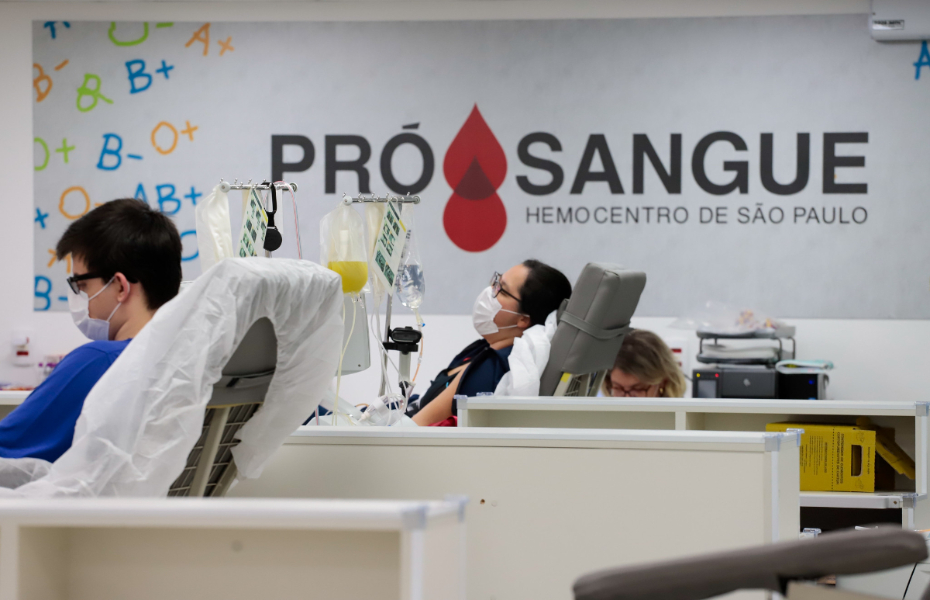 Pró-Sangue ativa campanha "Quem Doa Sangue Vale Ouro"